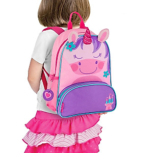 Stephen Joseph Girls Sidekick Unicorn Backpack and Lunch Pal