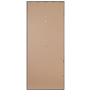 DisplayGifts 42" Electric Guitar Display Case Cabinet Shadow Box with Guitar Hanger Stand, Lockable UV Protection Black Felt interior with Black Frame