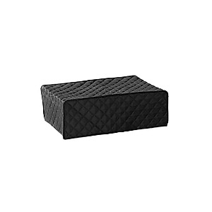 Covermates Keepsakes - Rectangular Appliance Cover - Dust Protection - Stain Resistant - Washable - Appliance Cover-Black