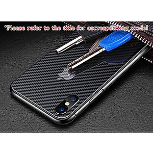 Puccy 2 Pack Back Screen Protector Film, compatible with Panasonic ELUGA I3 Black Carbon TPU Guard Cover （ Not Tempered Glass/Not Front Screen Protectors ）