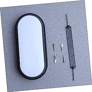 OSALADI Wall Lights Outdoor Wall Sconce LED Wall Lamp Wall Light for Corridor Black Water Proof Lights Wall Light