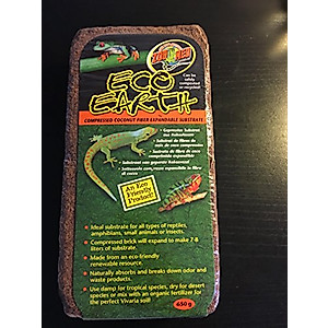 Zoo Med Eco Earth for Small Animal and Insects [Set of 3] Size: Single Brick