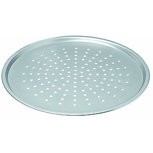 Chicago Metallic Commercial II Traditional Uncoated Perforated Pizza Crisper, Perfect for making delicious pizza pies right in your own oven, 14-Inches