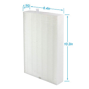Pokin HPA300 True HEPA Filter Replacement Compatible with Honeywell Air Purifier HPA300 Series, HPA300, HPA304, HPA8350, HPA300VP, HPA3300b, HPA5300, Pack of 3 HEPA R and 4 Pre Filters