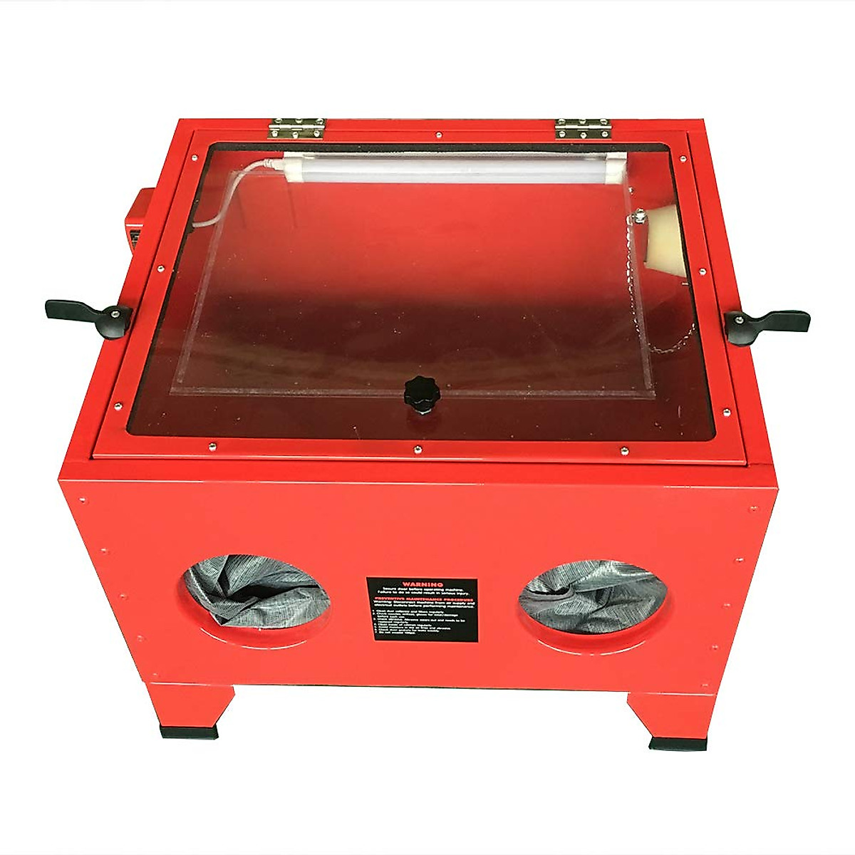 Parts-Diyer 25 Gallon Bench Top Air Sandblasting Cabinet Sandblaster Blast Large Cabinet Air Sand Blaster w/Spray Gun Steel Best Gift for Christmas