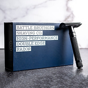 "American Razor" MkII Double Edge Safety Razor for Men made in the USA | Battle Brothers Shaving Co.