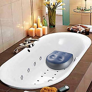 Spa and Hot Tub Booster Seat Inflatable Bathtub Massage Cushion Massage Mat with Suction Cups Soft Back Support Bath Spa Pad For Adults Kids