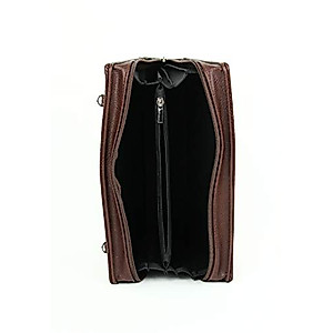 Black Vinyl Alice In Wonderland Book Handbag Novelty Clutch Purse Crossbody Bag Small