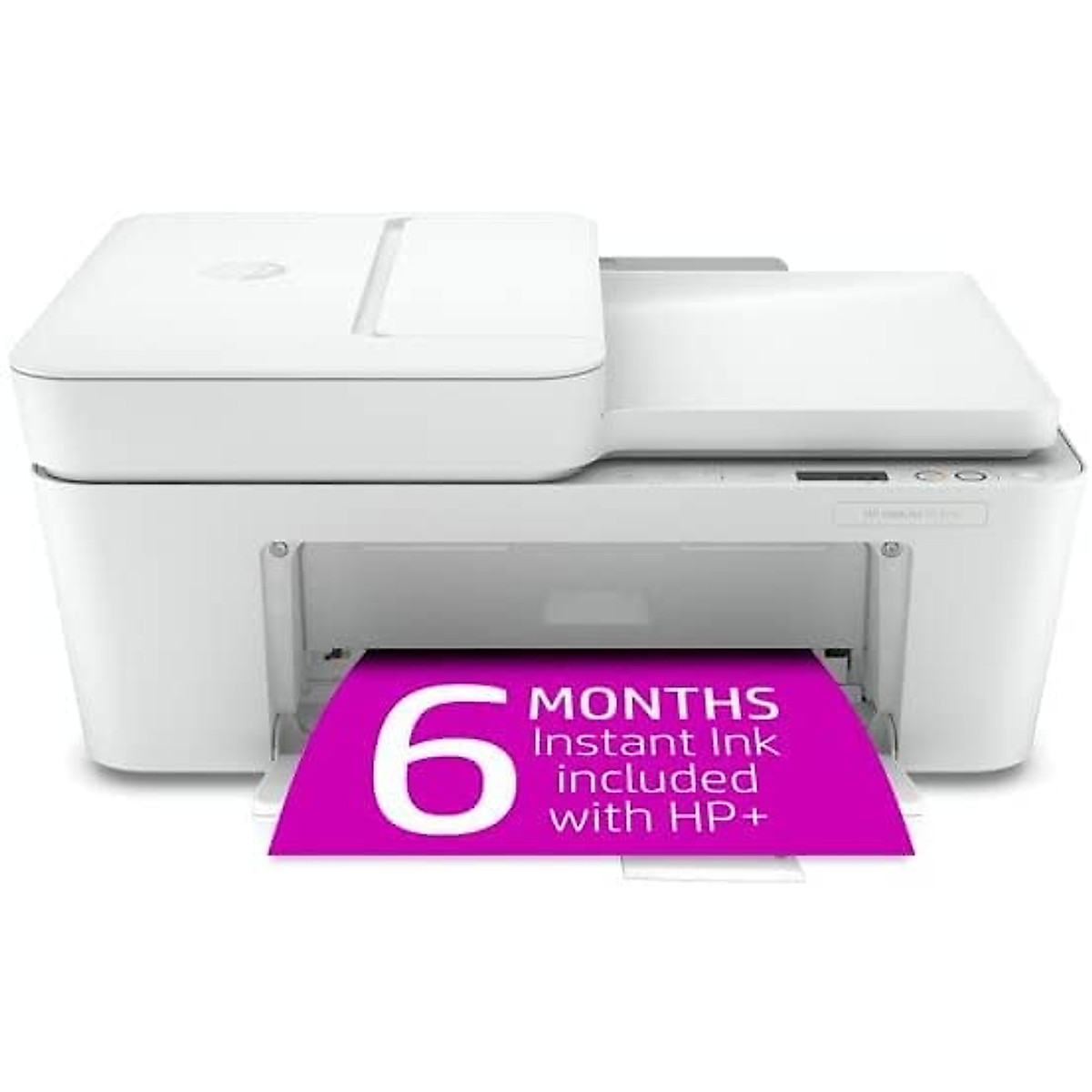 HP Envy 6052e All-in-One Wireless Color Inkjet Printer, Print Copy Scan, 2-Sided Printing, WiFi USB Bluetooth Connectivity, 6 Months Instant Ink Included, White, W/Silmarils Printer Cable