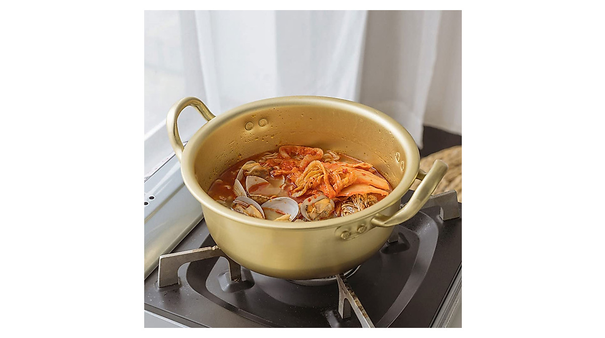 Housoutil Korean Ramen Pot - Cookware for Outdoor Dining