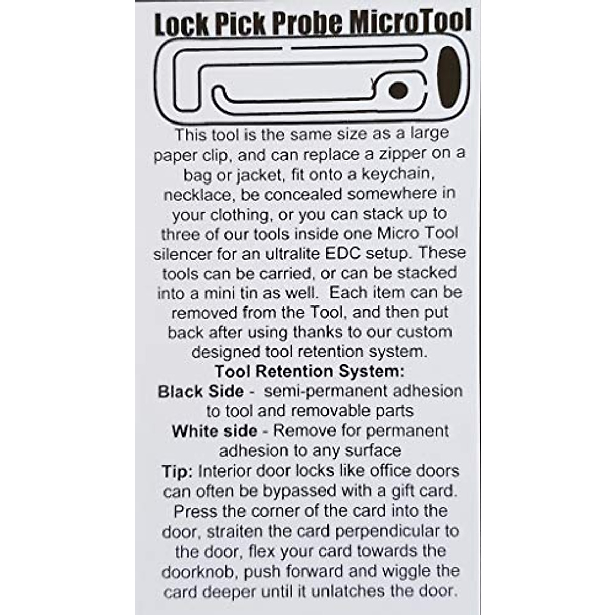 Grim Workshop Probe Micro Tool