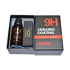 Super Hydrophobic 9H Automotive Nano Ceramic Coating car Care Anti-Scratch Anti-Aging Polish eco-Friendly high Gloss Keep car Clean for a Long time