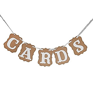 MagicW Cards Bunting Wedding Banner Wedding Party Banner Garland Sign Photo Props Hanging D¨¦cor Wedding Party Decoration