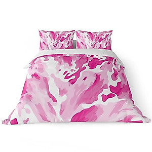 Placitiume Gamer Duvet Cover Set - Modern Games Bedding Set for Kids - Video Game Comforter Cover Set with Gaming Controller Design - Includes 2 Pillowcases, No Comforter