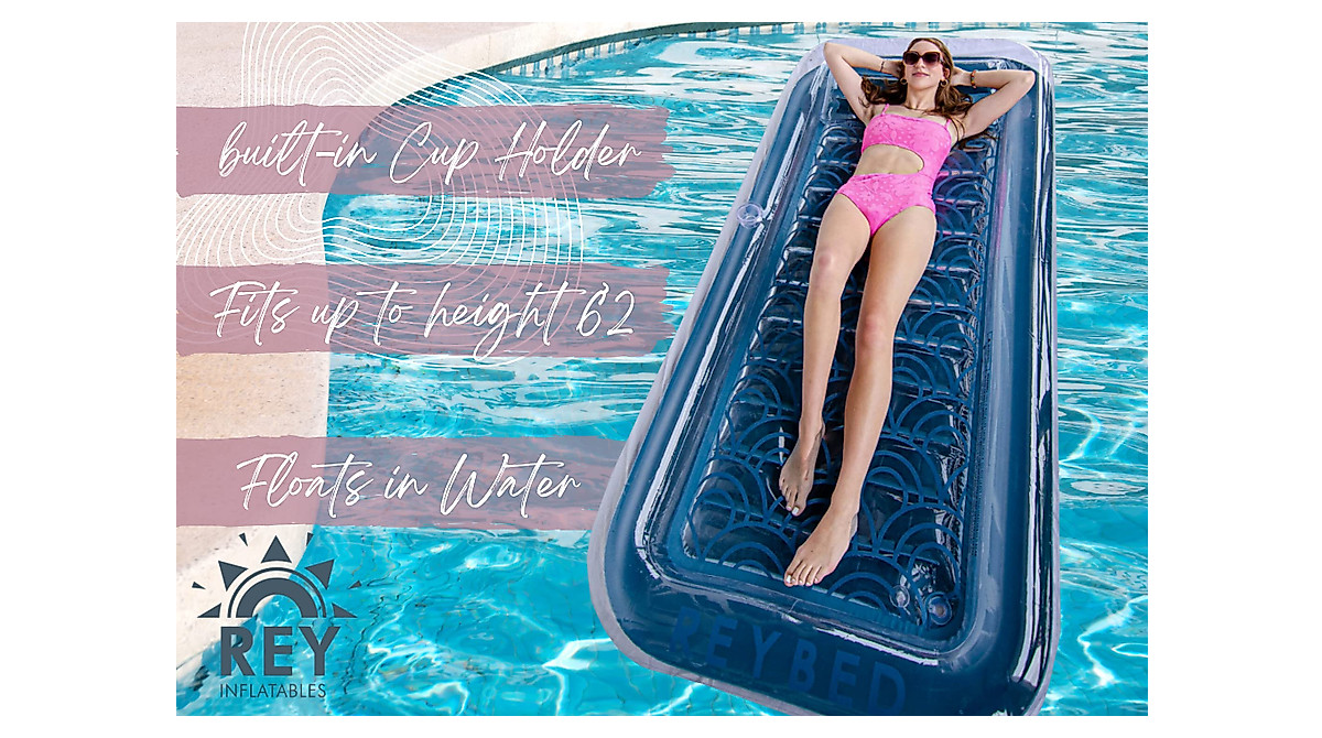 Reybed Inflatable Tanning Pool for Ultimate Relaxation
