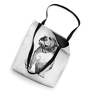 Dog English Bulldog Tote Bag