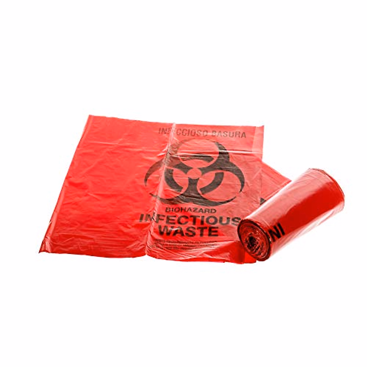 Oakridge OSHA Approved Biohazard Safety Bags (25 Gallon) (50 Bags) - Professional Grade