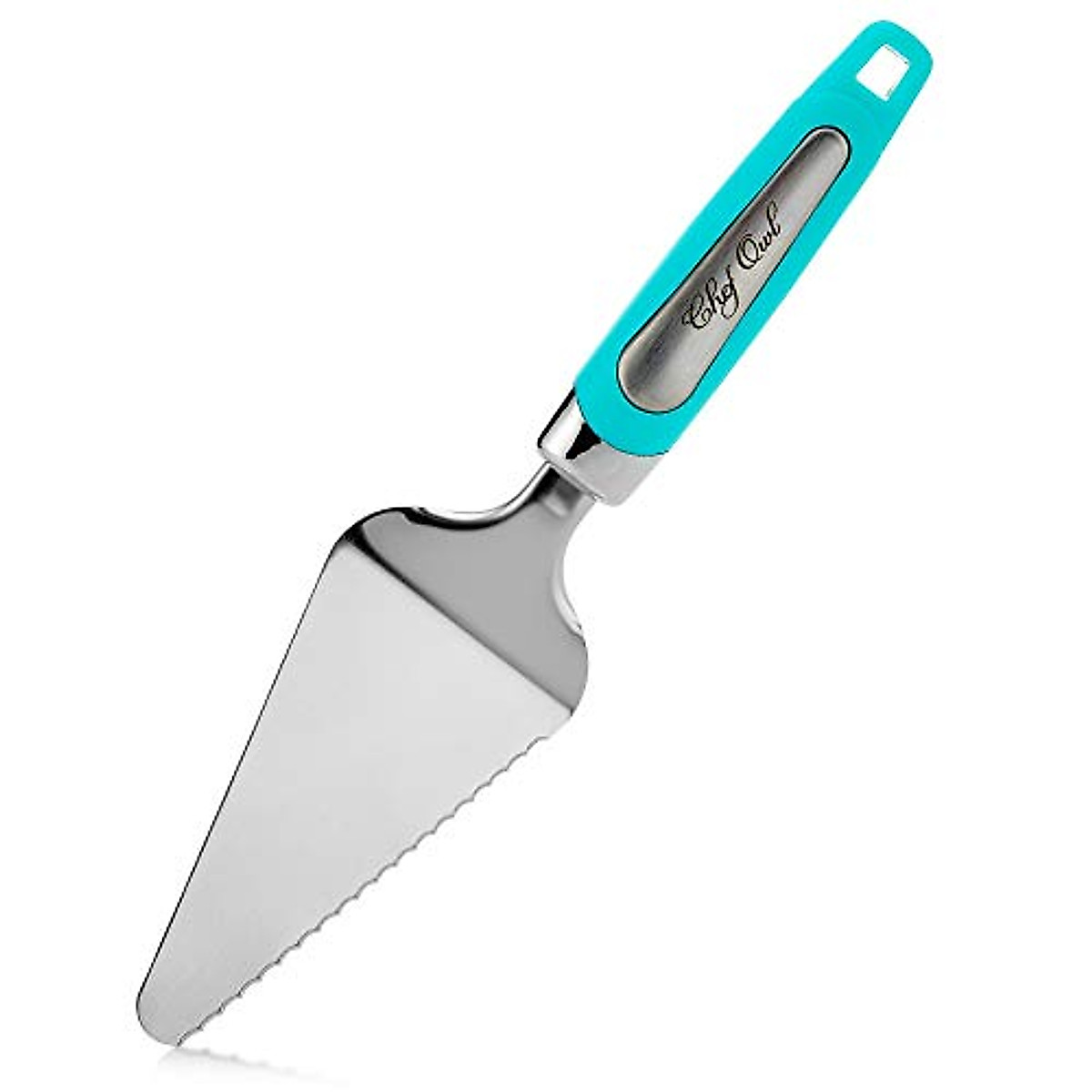 Professional Cake & Pie Server Set - 100% Stainless Steel - Set Includes Cutting Spatula and Serving Knife - Perfect for Serving Cake, Pie, Pizza, Dessert, Lasagna, and More