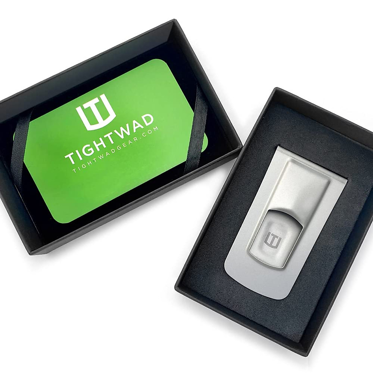 Silver Metal Tightwad Money Clip