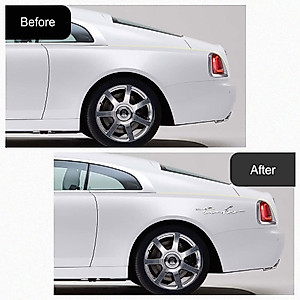 Metal Car 3D Metal Turbo Sticker for Car Sticker, 3D Metal Turbo Sticker for Car, Car Turbo Emblems, 3D Premium Car Side Fender Rear Trunk Emblem Logo Badge Decals for All Cars (Sliver)