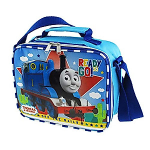 ARDOUR VAN GenericJINCHENG YSECTL Thomas & Friends Full Size 16 inch Deluxe Backpack with Matching Insulated Lunch Box