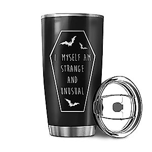 I Myself Am Strange And Unusual Tumbler 20oz & 30oz Stainless Steel Travel Mug