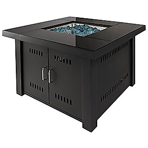 Pleasant Hearth OFG444T Sheridan Gas Fire Pit Table Propane