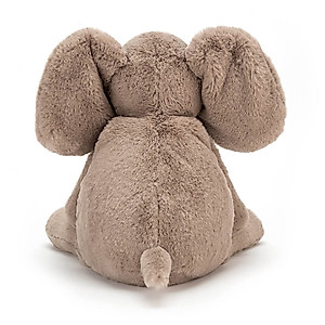 Jellycat Smudge Elephant Stuffed Animal, Medium 9.5 inches | Elephant Plush Toy | Classic Children's Gift