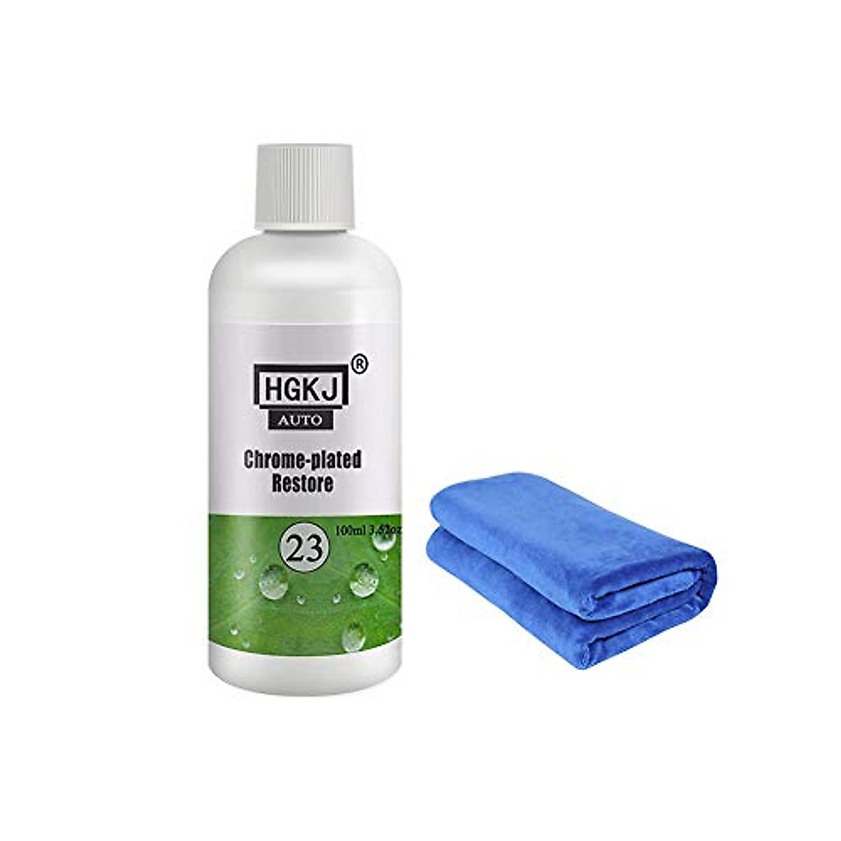 100ML Anti-Rust Detergent Spray,MoreChioce Rust Removal with Car Wash Towel Rust Treatment Remove Rust Dissolver Polishing and Coating Agent Chrome-Plated Restore for Car Logo Door Handle