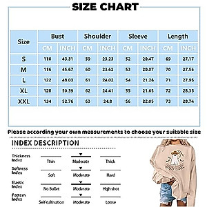 Women Witches Brew Sweatshirt Fall Sweater Funny Spooky Horror Season Sweatshirt Halloween Graphic Tees Tops,Women'S Halloween Crewneck Long Sleeve Skeleton Shir Oversized Tees,Beige,Small