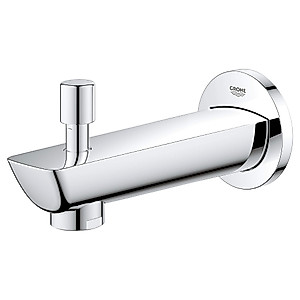 GROHE 13287001 Bauloop Diverter Tub Spout, Starlight Chrome