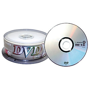 Ridata Double Layer DVD-R 4X Silver Matte in 25 pcs cakebox