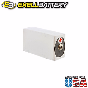 Exell Battery 412A Replacement Battery For Ray-0-vac 516