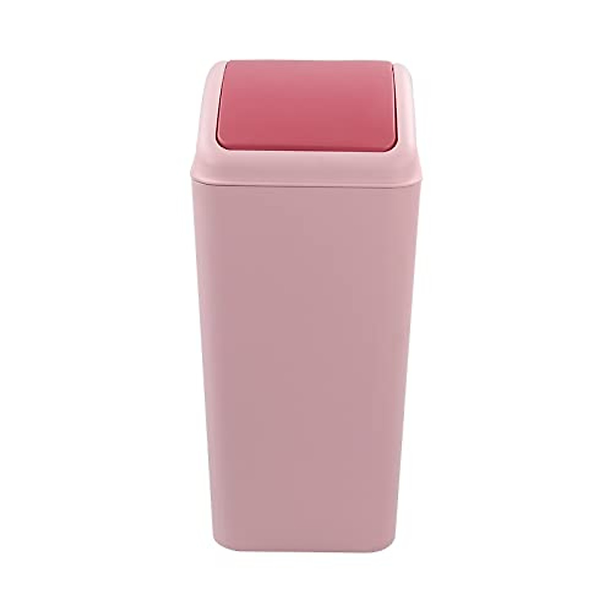 Ggbin Plastic Trash Cans, Swing Trash Bins for Kitchen, Office