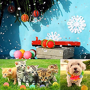 Lestiour Ping Pong Balls 50/100 Pack Colored Bulk 2.4g, 40mm Entertainment Table Tennis Balls for Kids, Pong Balls, DIY Games Fun Arts and Learning Activities (50pcs)