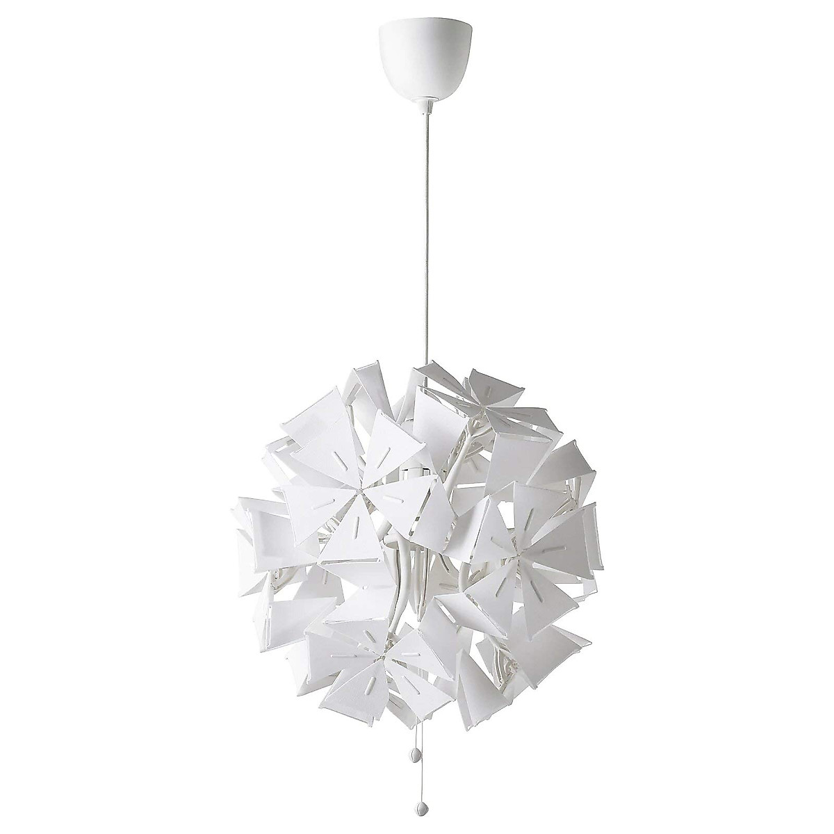 IKEA RAMSELE Adjustable Geometric Shaped (White 17in. / 43cm) Pendant Lamp
