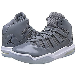 Nike Men's Jordan Max Aura Shoe, Cool Grey/Black-white-clear, 11.5