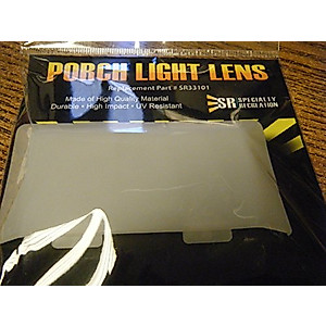 Specialty Recreation (SR33101 RV Porch Light Lens