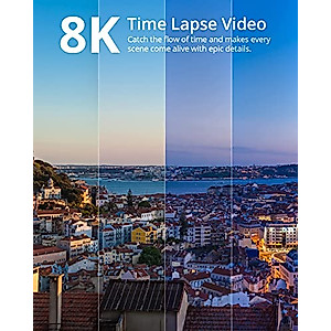 AKASO Brave 8 4K60FPS Action Camera, 48MP Photo Touch Screen Waterproof Super Wide Angle 16x Slo-mo SuperSmooth Stabilization Underwater Camera with Remote Control Helmet Accessories