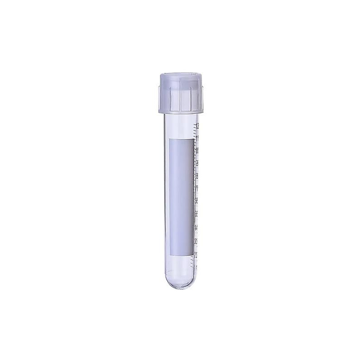 Culture Tubes, 17x100 mm, PS, Polystyrene, Sterile, 20 Bags of 25 Tubes/Unit