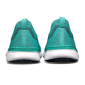 APL: Athletic Propulsion Labs Women's Techloom Breeze Sneaker, Green/Midnight Jungle/White, 6