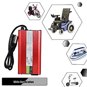 67.2V 3A Charger 60V Li-ion Battery Smart Charger Used for 16S 60V Li-ion Battery Input 100-240V Global Certification (67.2V3A XLR)