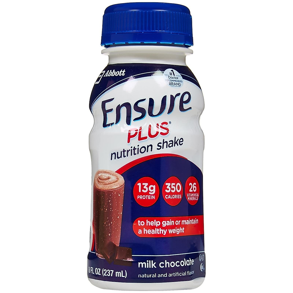 Ensure Plus Nutrition Shake Bottles - Milk Chocolate - 8 oz - 6 pk