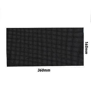 P4 Waterproof Flexible LED Matrix Panel, LED Display Module for RGB Full Color LED Display Screen, 256x128mm, 1/16 Scan, Total 2048 Dots, Perfect Solution for Outdoor Advertising Use