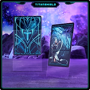 TitanShield [3-Pack 450 Sleeves Bundle Premium Clear Card Sleeves Compatible with Standard Sized Board Games, MTG Magic The Gathering, Pokemon, Lorcana and Trading Cards 2.5" x 3.5" 66x91mm