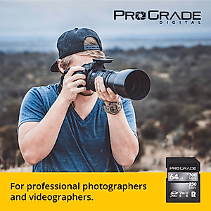 ProGrade Digital SDXC UHS-II V90 300R Memory Card (64GB)