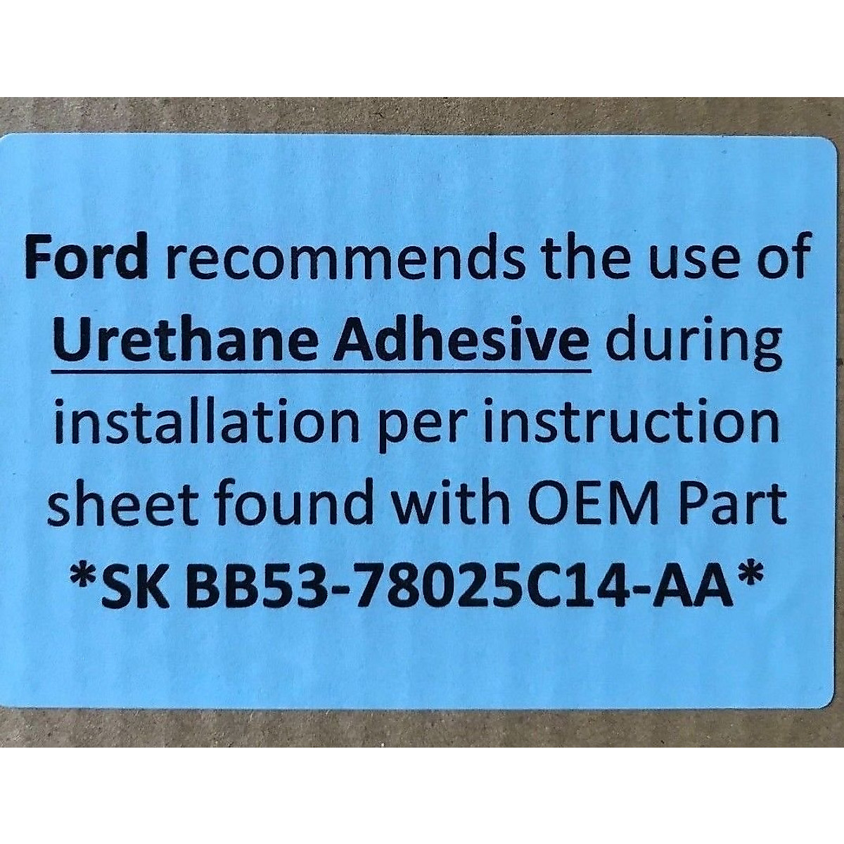 LH Driver Side Front Windshield Outer-Pillar Windshield Trim Molding Outer Only Compatible with Ford Explorer 2011-2019 Models