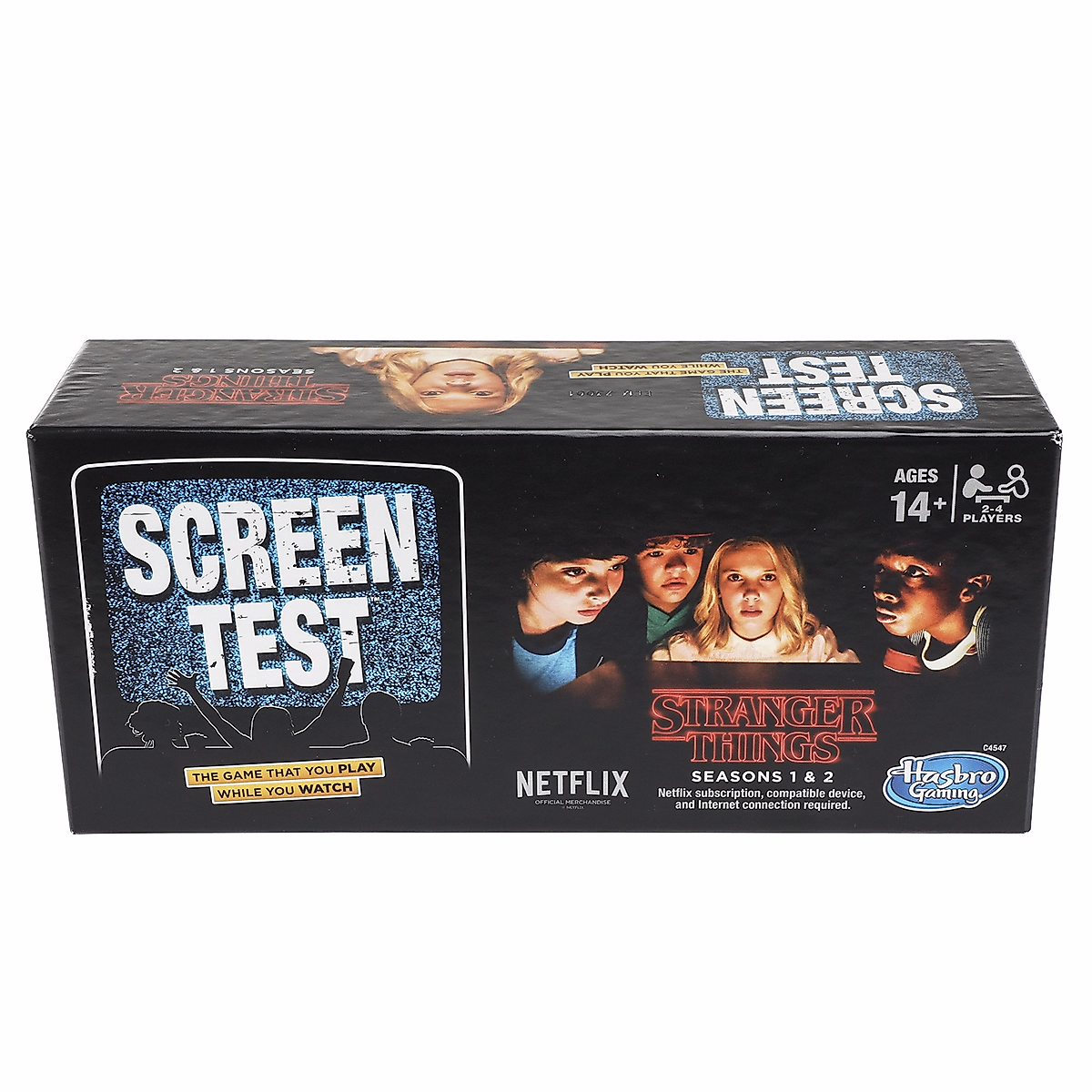 Hasbro Gaming Board Gaming Stranger Things Screen Test Card Game