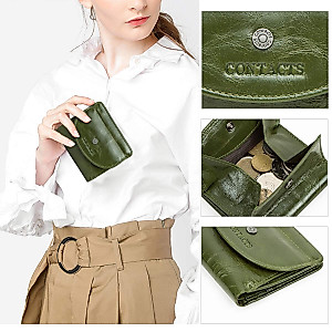 Contacts Men's Coin Pouch, Green1, One Size