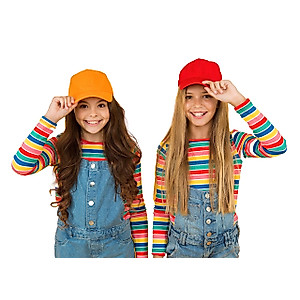 TopHeadwear Blank Kids Youth Baseball Adjustable Hook and Loop Closure Hat Royal Blue